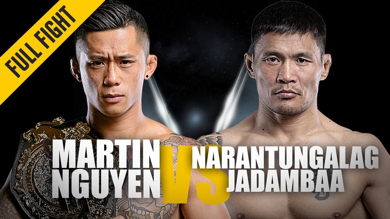 Martin Nguyen vs. Narantungalag Jadambaa | ONE: Full Fight | Flying ...