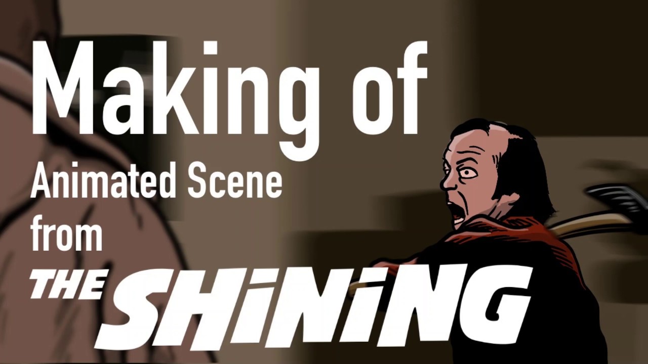 The Shining | Making of animated scene - YouTube