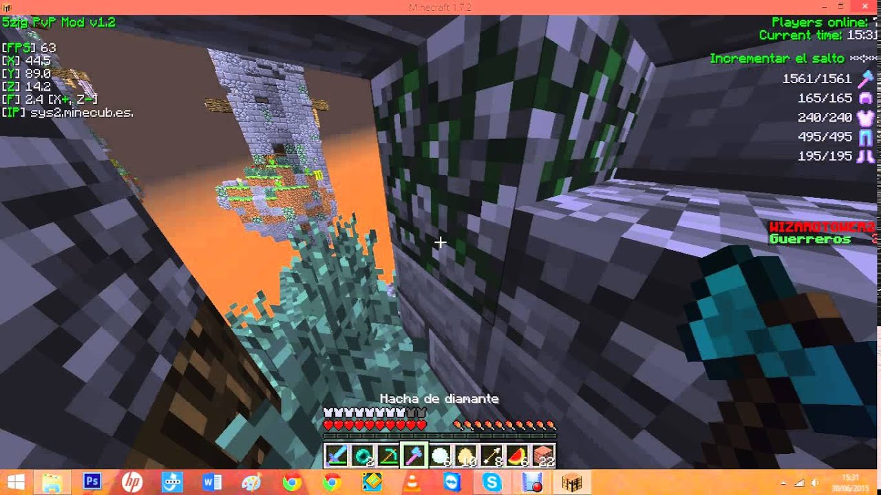 Minecraft Sky wars en Minecub Partida Ganada - YouTube
