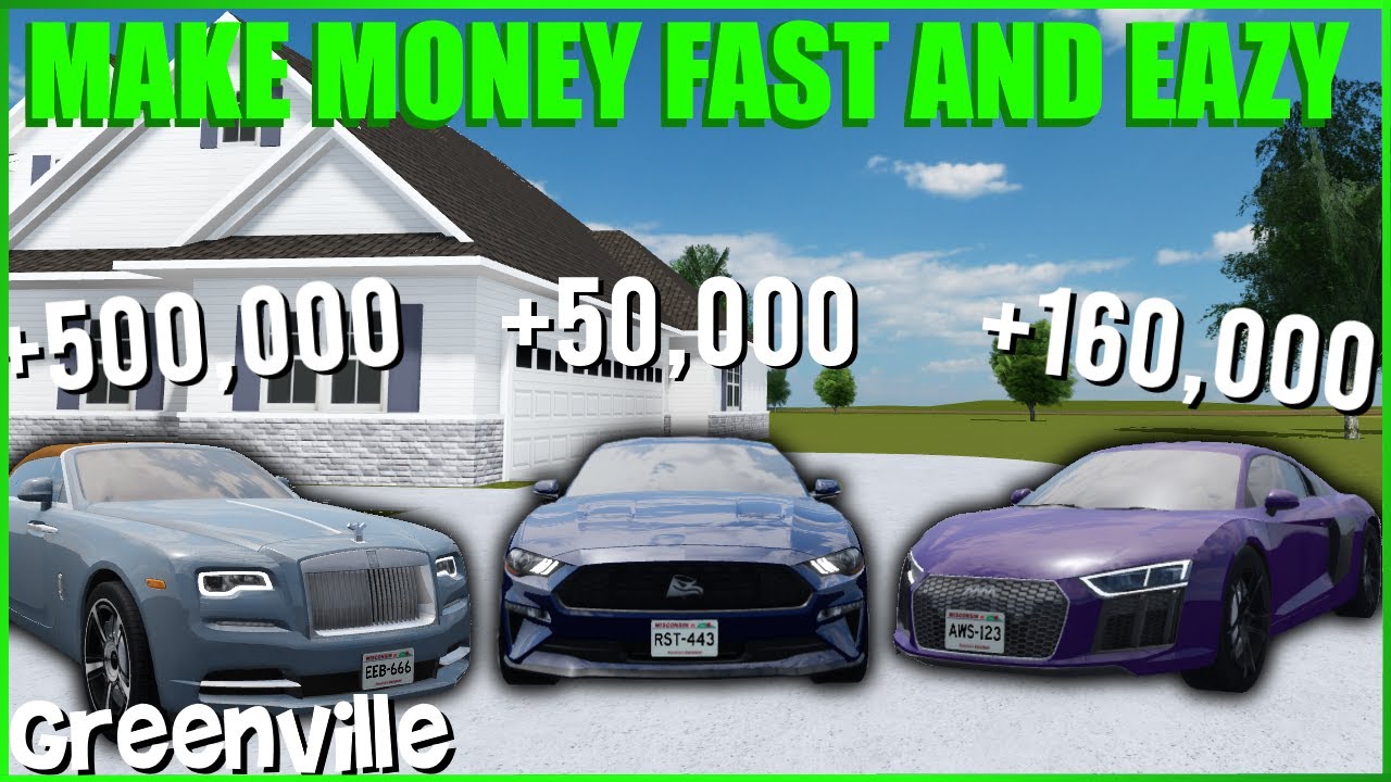 HOW TO MAKE MONEY FAST & GET FROM POOR TO RICH | Roblox Greenville ...