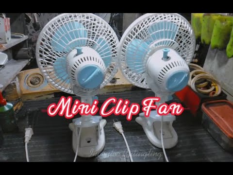 PAANO GAWIN ANG MINI FAN WITH CLIP - YouTube