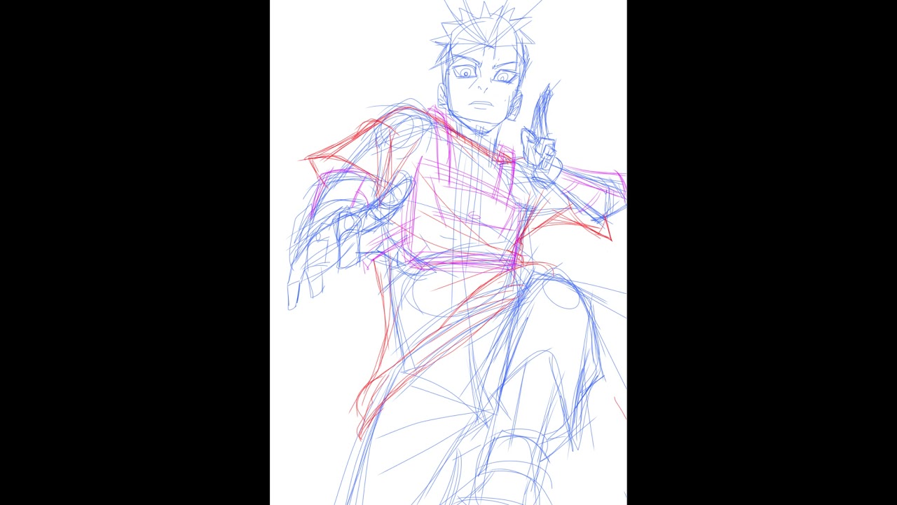 how to draw original character - YouTube