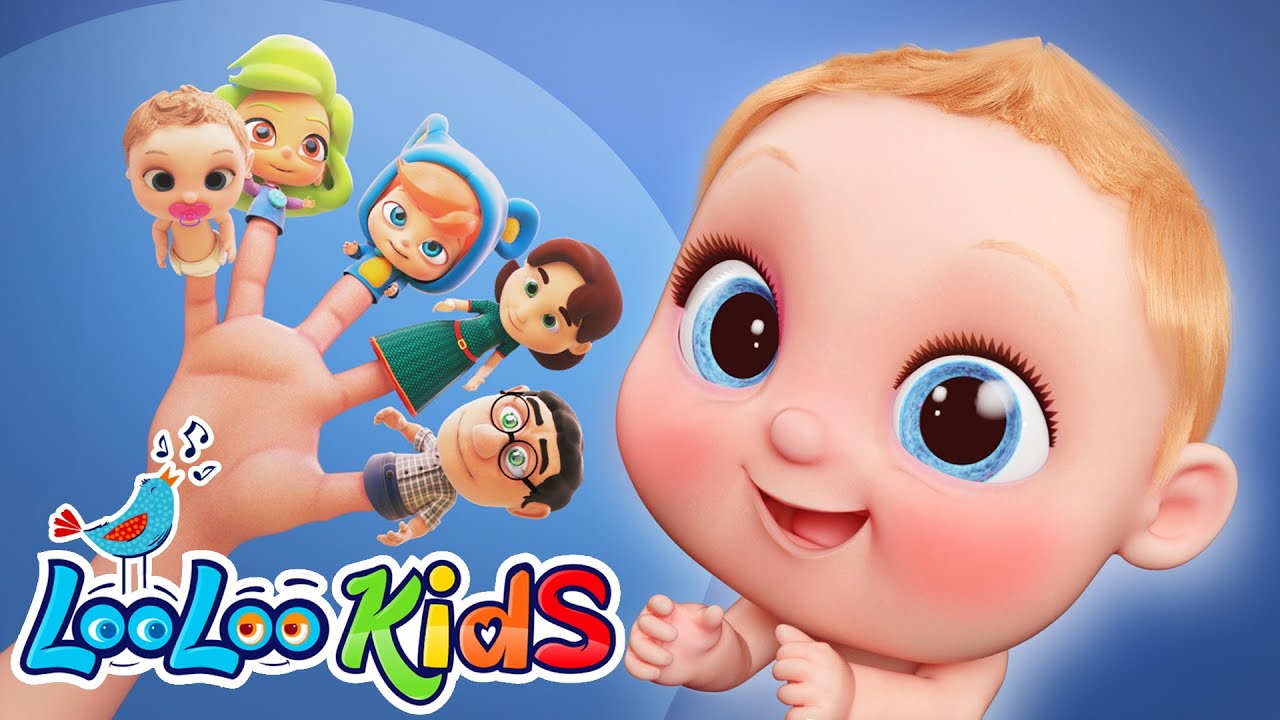 👨‍👩‍👧‍👦 Finger Family and Ten in the Bed | Kids Songs and Nursery ...