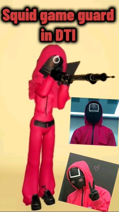 Squid game guard in DTI #squidgame #dresstoimpress #roblox #squidgameguard #round6 #shorts - YouTube