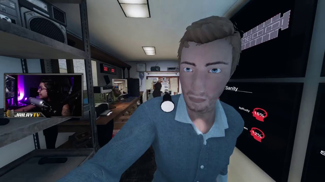 Phasmophobia ghost gets rick rolled - YouTube