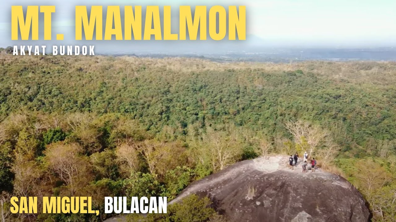 Hike#51 | DIY - MT. MANALMON (w/ itinerary) | a travel guide - YouTube