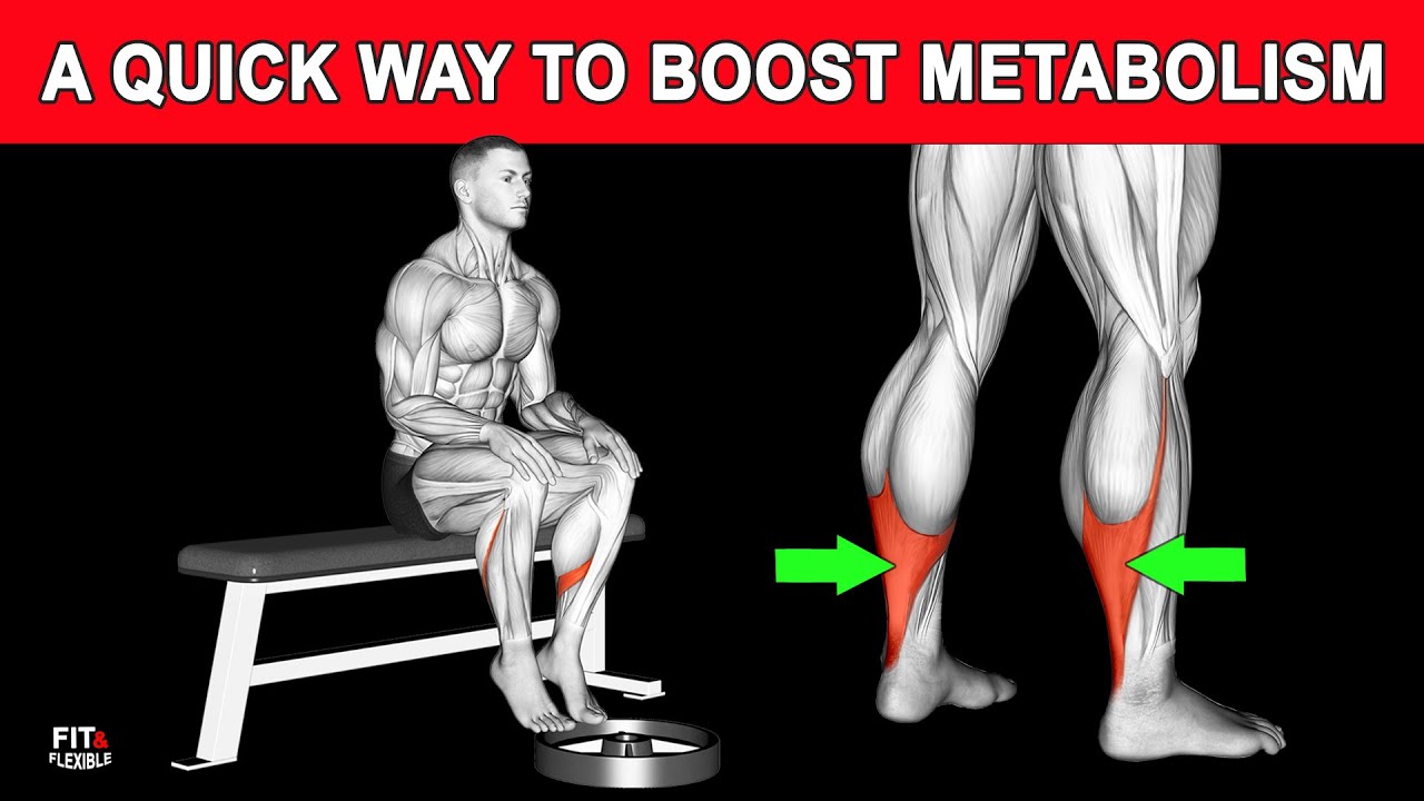 The Soleus Push Up - Learn How To Boost Metabolism FAST - YouTube
