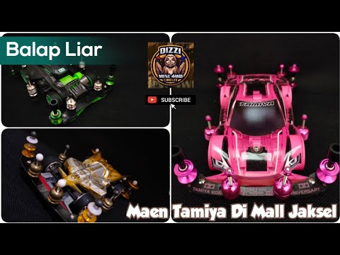 Balap Liar Tamiya di Kuningan City Mall JakSel - Dizzi Mini4WD Circuit ...