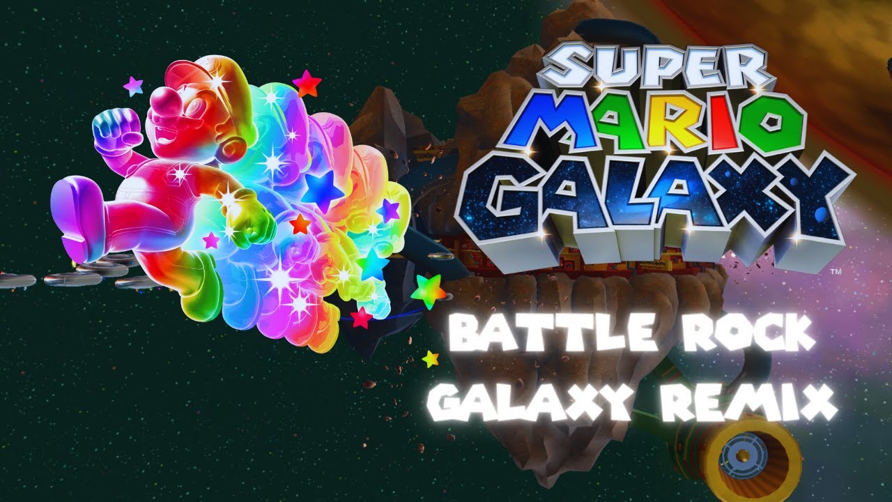 Super Mario Galaxy - Battle Rock Galaxy Remix - YouTube