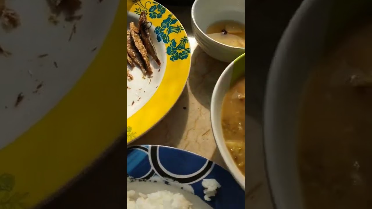 Ginisang Mongo + Pritong Tuna at Bulad #short - YouTube