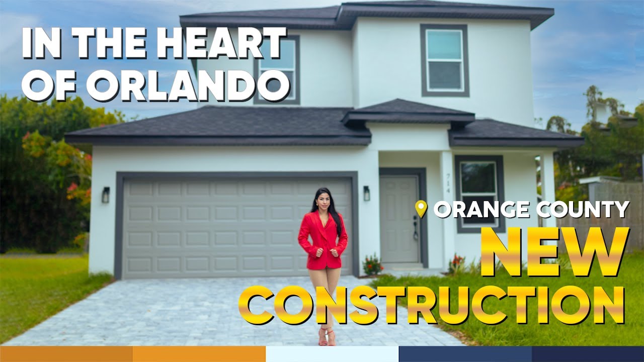 TWO-STORY House in the HEART OF ORLANDO | New Construction | NO HOA NO ...