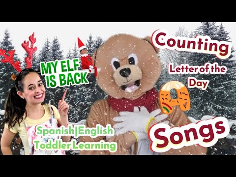 Elf on the shelf | Toddler learning video| Christmas edition | A ...
