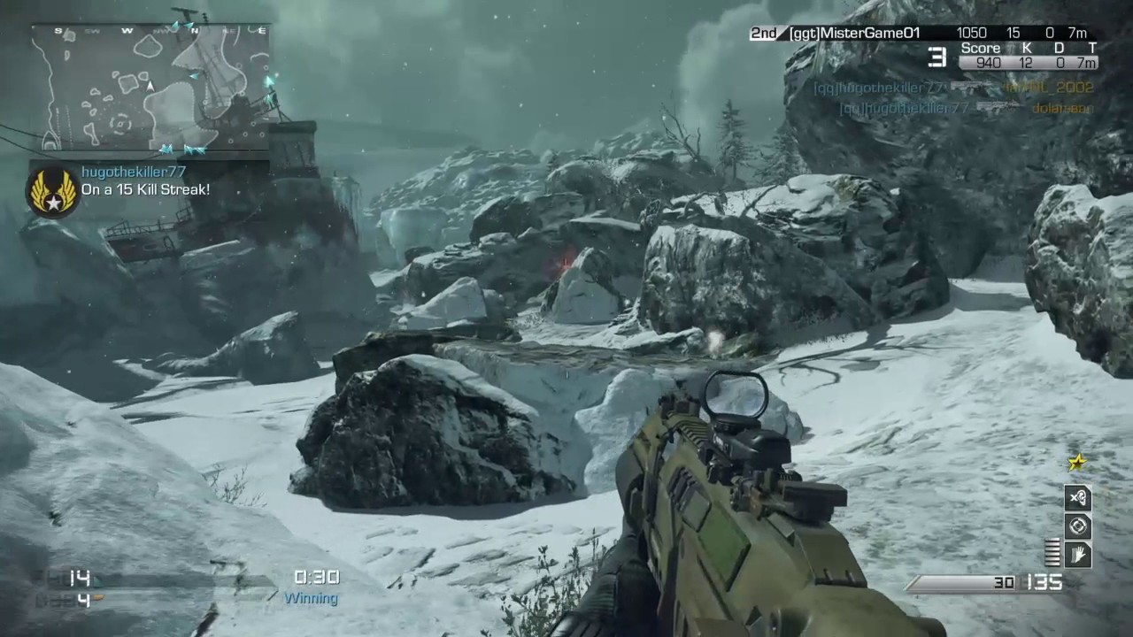 Call Of Duty Ghost Infected Kem MSBS Whiteout - YouTube