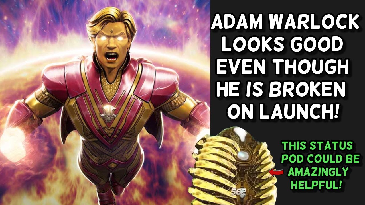 Adam Warlock Looks Like An Aggressive Brawler with Survivability ...