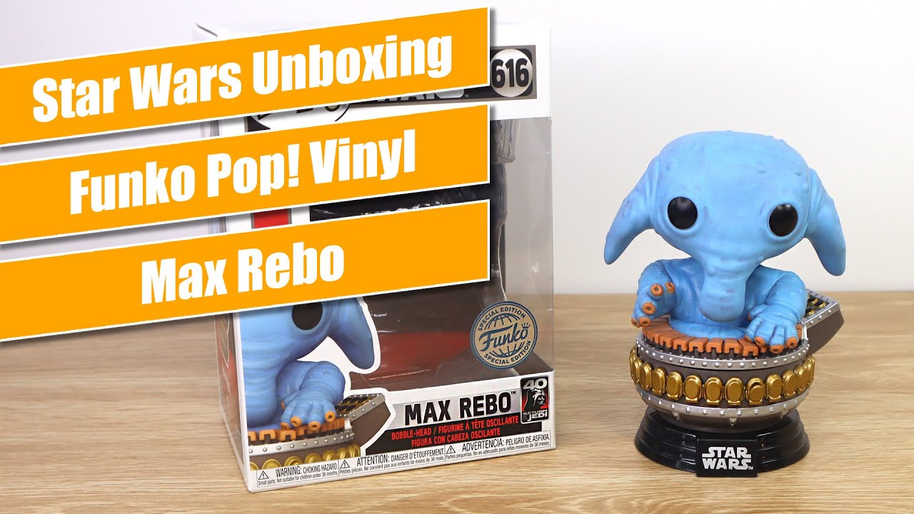 Funko Pop! Vinyl Max Rebo (616) - Star Wars Unboxing - YouTube