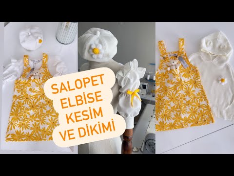 Salopet elbise tüm aşamaları 💥