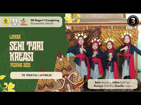 3. Tari Gambang Suling - TK Teratai I Jatirejo