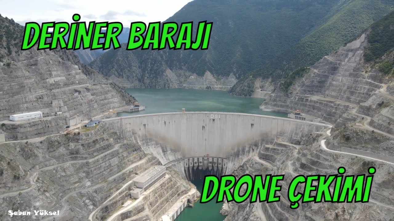 DERİNER BARAJI ARTVİN DRONE ÇEKİMİ #derinerbarajı #artvin - YouTube