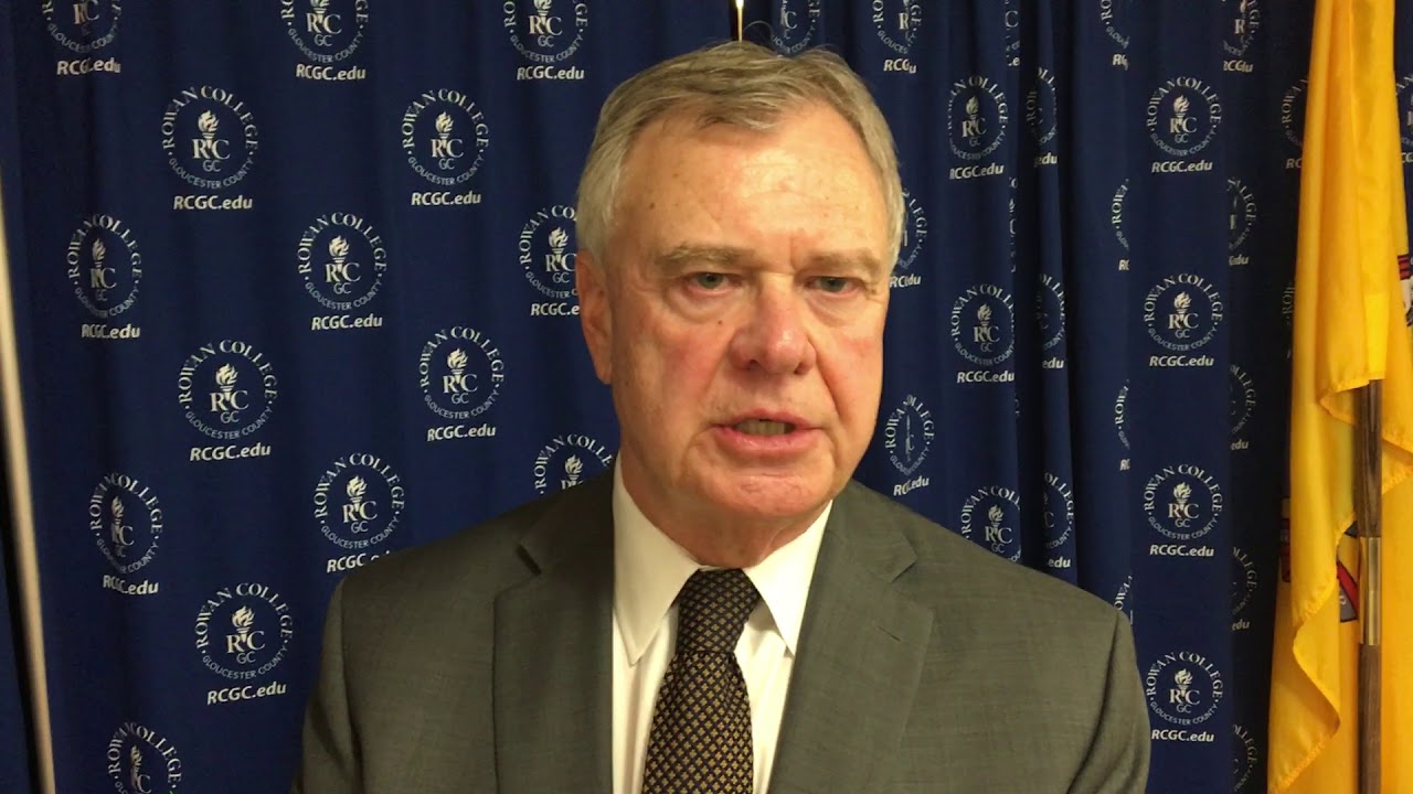 Rowan College at Gloucester County President Frederick Keating ...