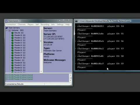 New 1337 Teamspeak Flooder