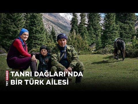 Kırgız ailenin doğal yaşamı