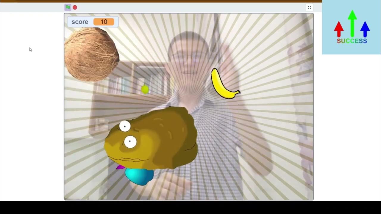 Scratch fruit ninja - video sensing - YouTube