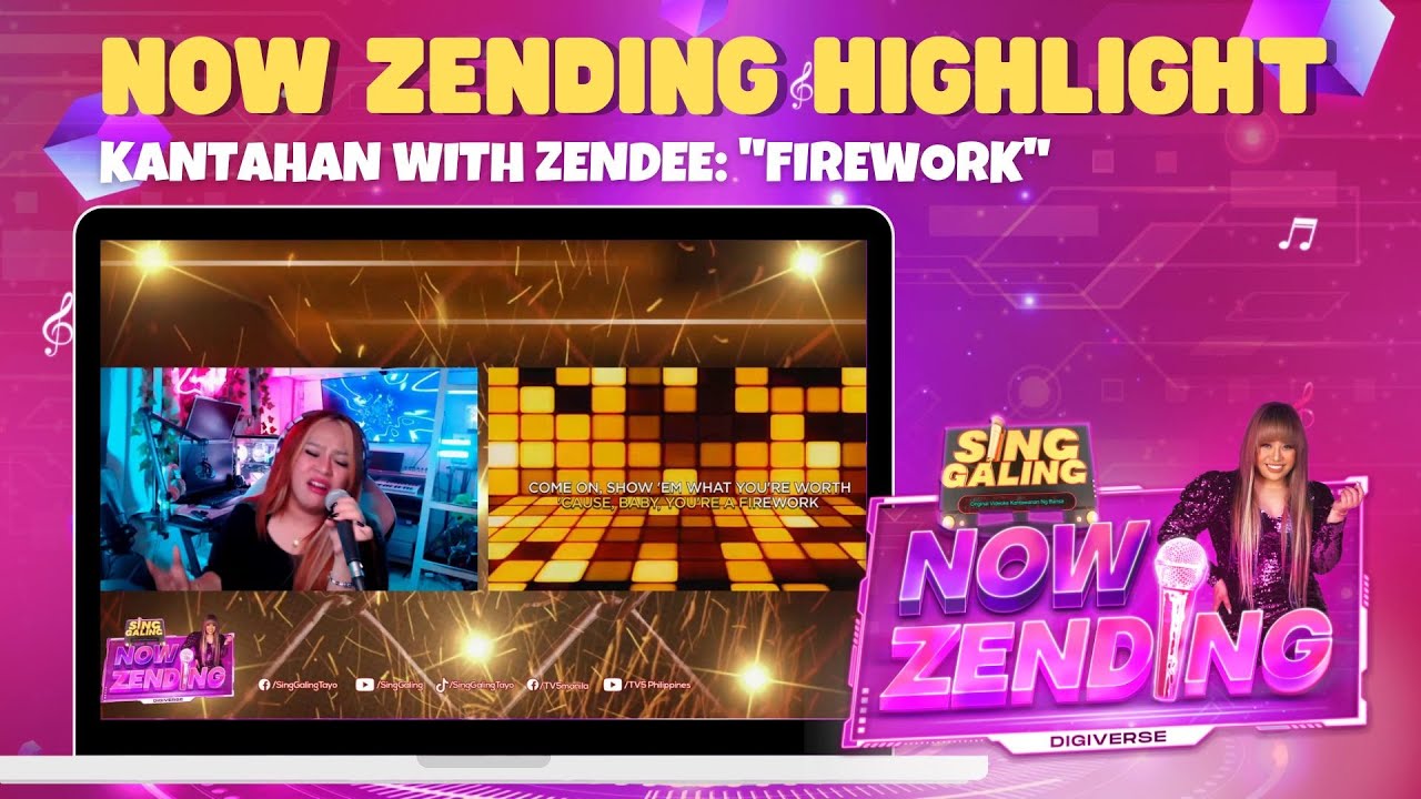 Now Zending Highlight: Kantahan with Zendee “Firework” - YouTube