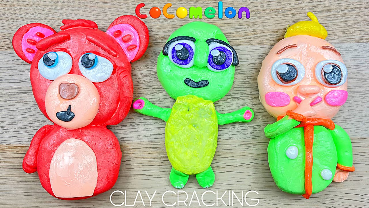 CoComelon | Peekaboo | Clay Cracking ASMR - YouTube