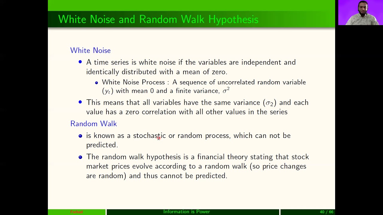 TS14 White Noise versus Random Walk - YouTube