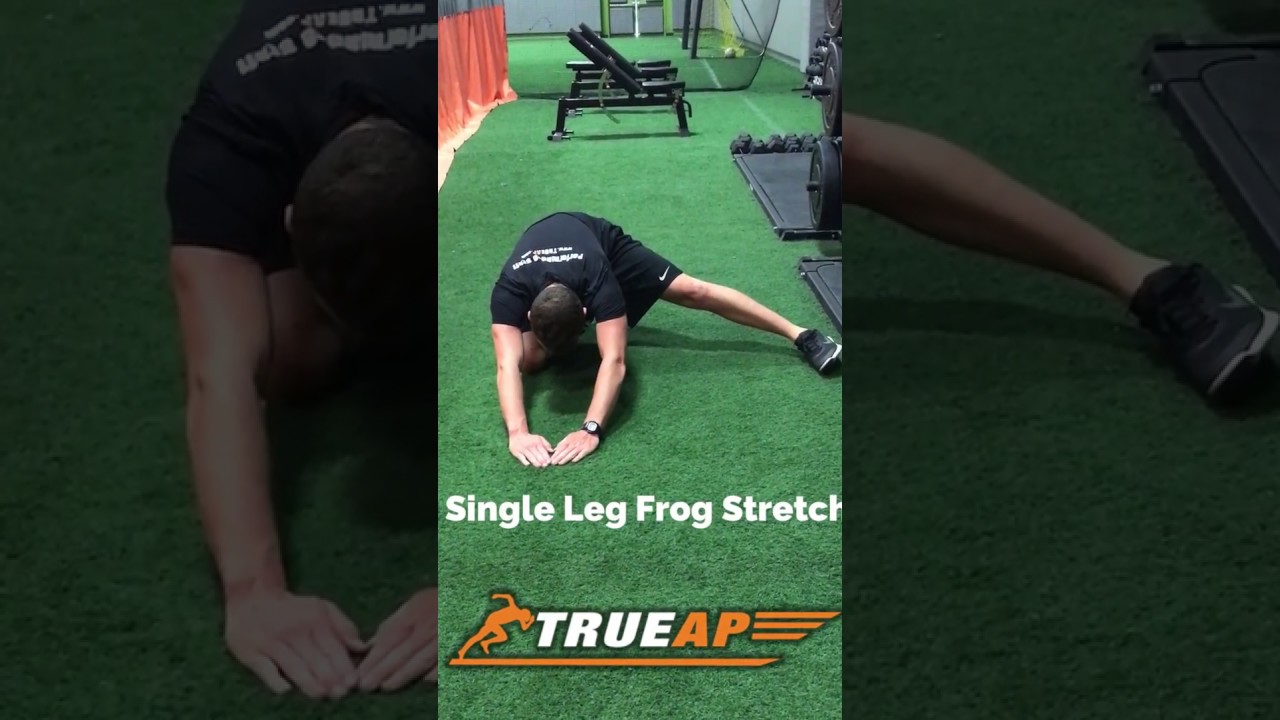 Single Leg Frog Stretch - YouTube