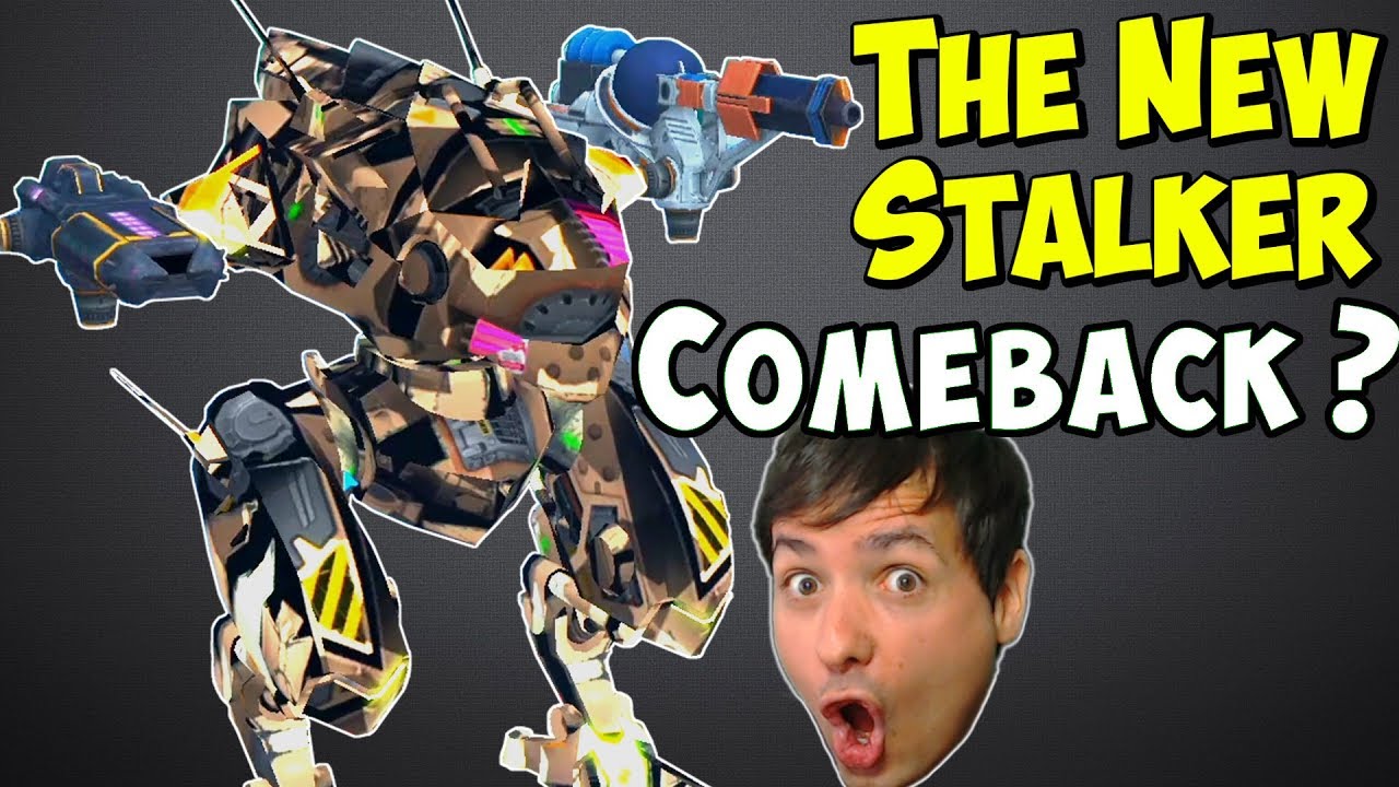 The New Stalker Comeback? War Robots Test Server 4.5 Gameplay - WR ...