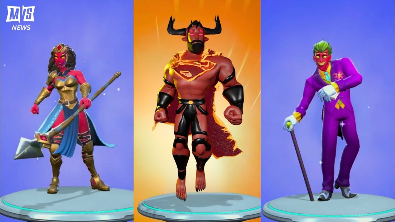 MultiVersus - ALL Trigon Skins (Showcase) - YouTube