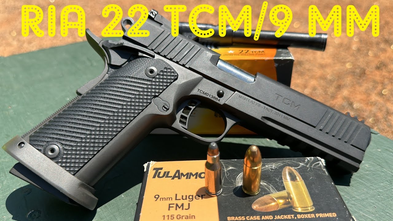 RIA 22 TCM /9MM - YouTube