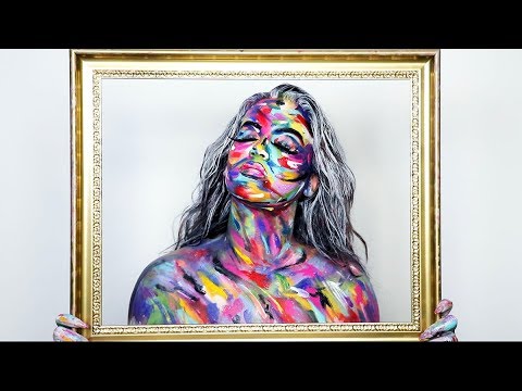Halloween Look : Self Portrait - YouTube