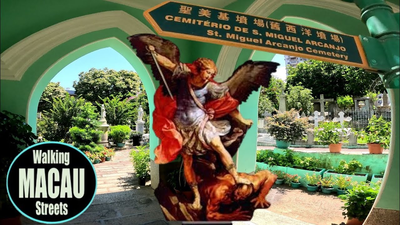 Walking MACAU: St. Michael the Archangel Cemetary 聖味基墳場 Cemitério de ...