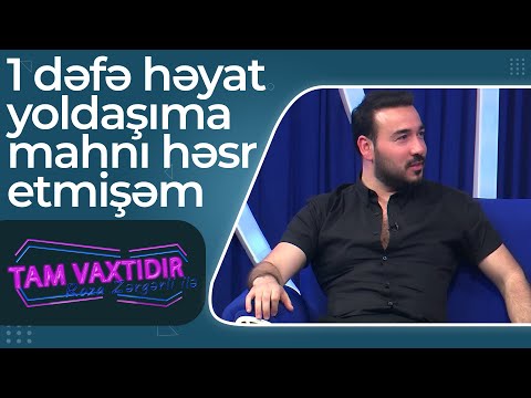 Pərviz Mahmudov – Yalnız 1 dəfə həyat yoldaşıma mahnı həsr etmişəm – Tam vaxtıdır