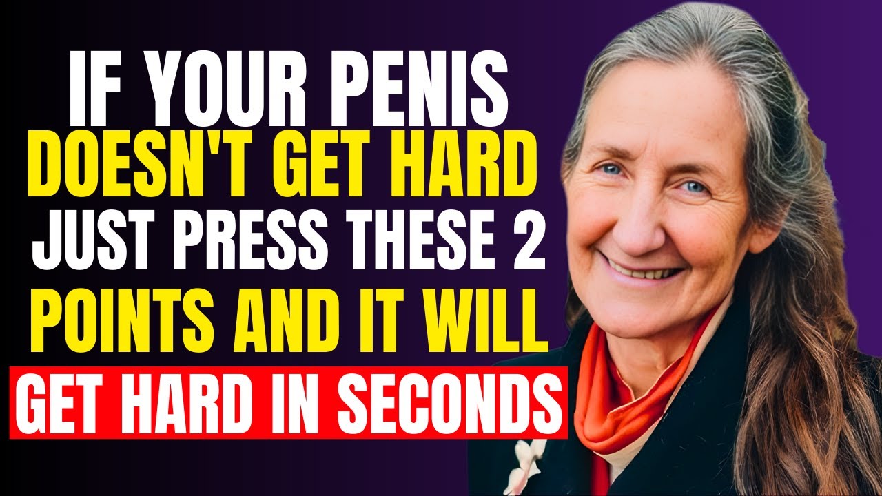 Men Over 60: Just Press 2 Points On Your Manhood And Wake Up Hard Every ...