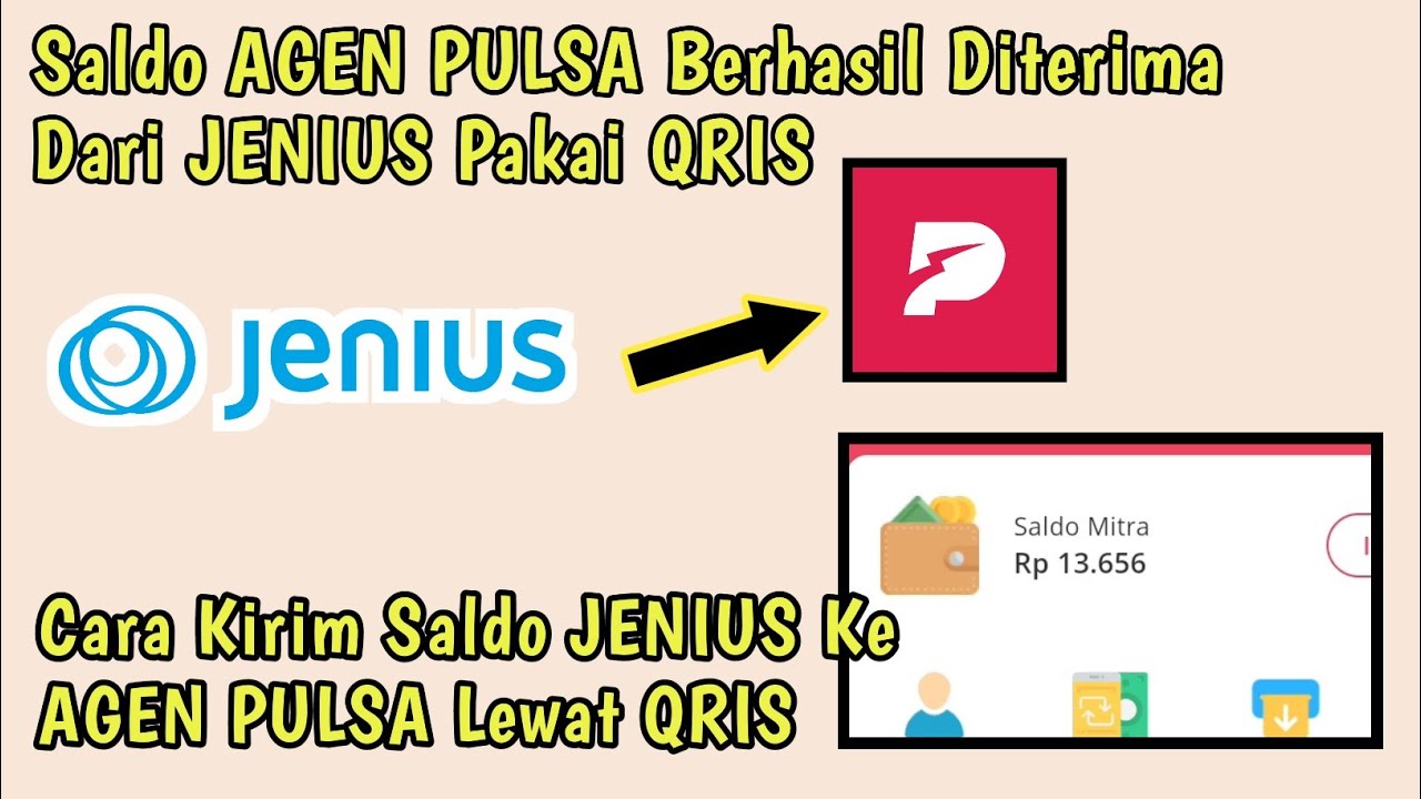 Isi Saldo AGEN PULSA Dari DANA Melalui scan QRIS| Cara Deposit Saldo ...