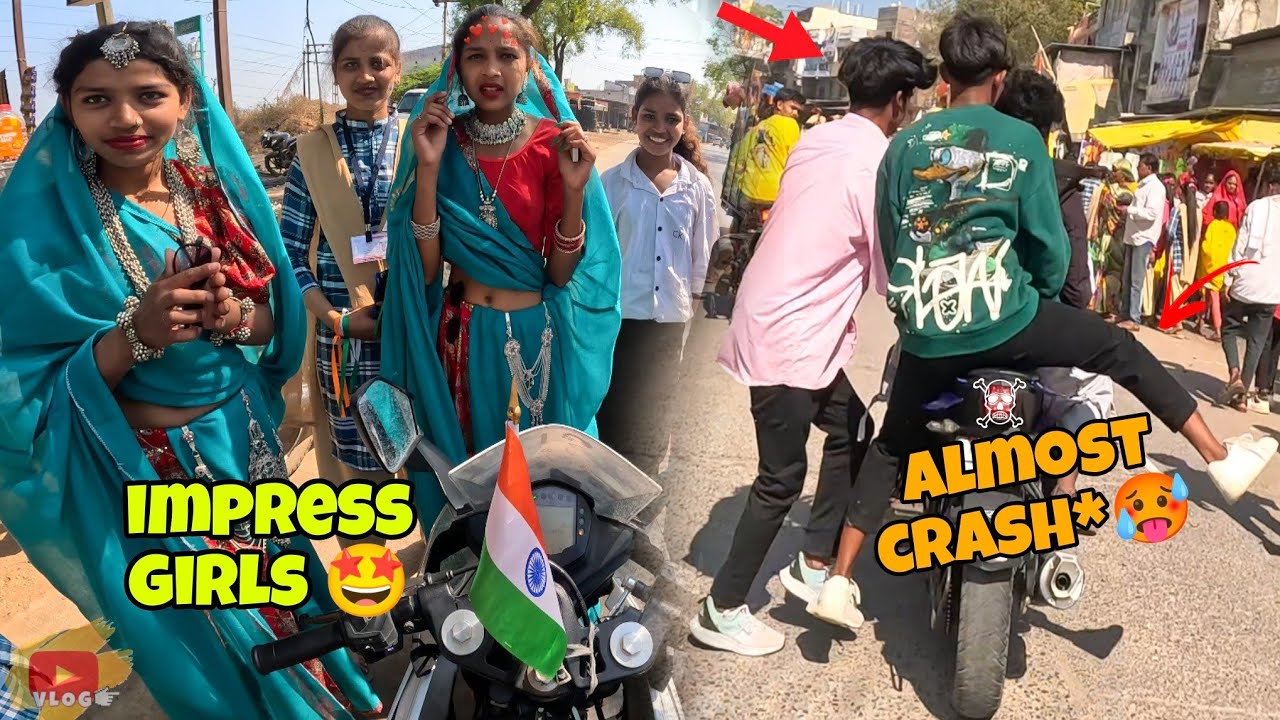 Almost Crush With Superbike 🥵 || Jhendu Channel - YouTube