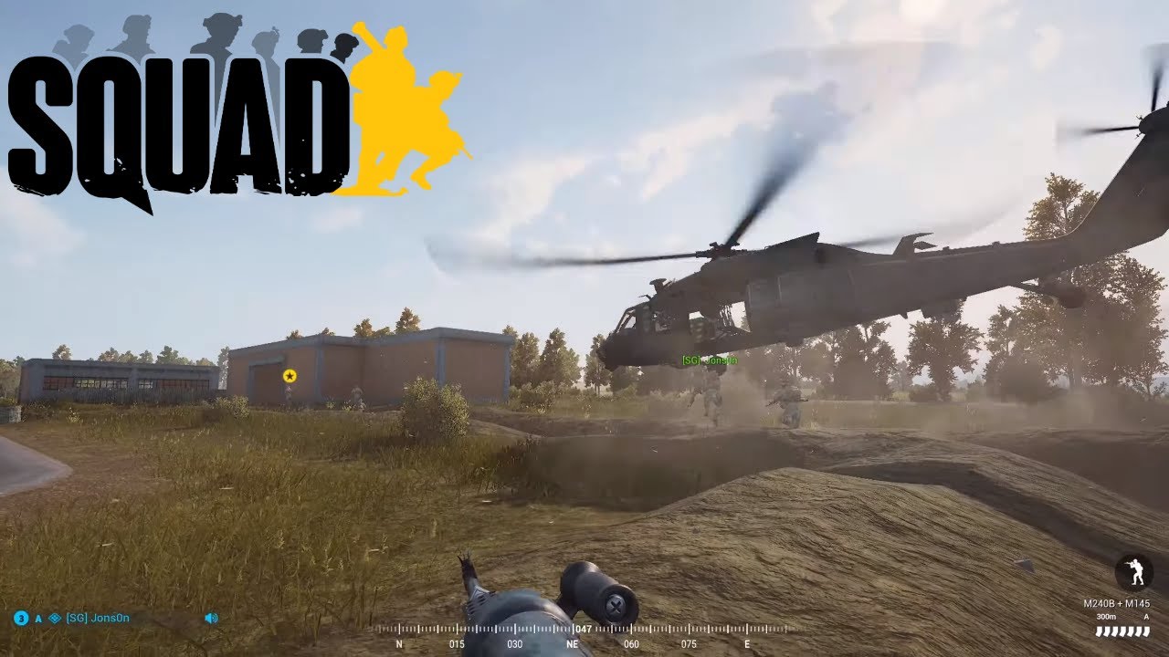 Squad Gameplay | US Army Air Lifted Into Battle (No Commentary) - YouTube
