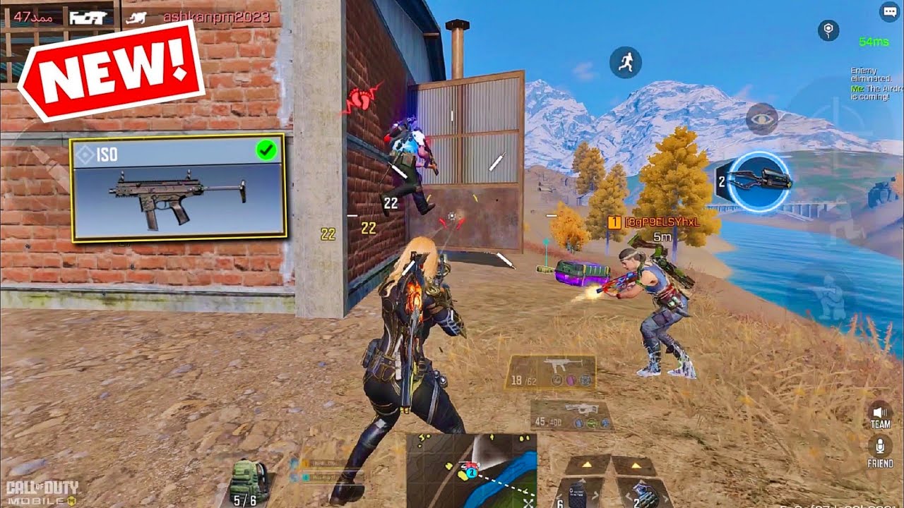 *NEW* smg ISO INSANE ACTION | HANDCAM+ GYRO GAMEPLAY | CODMOBILE #codm #codmobile - YouTube