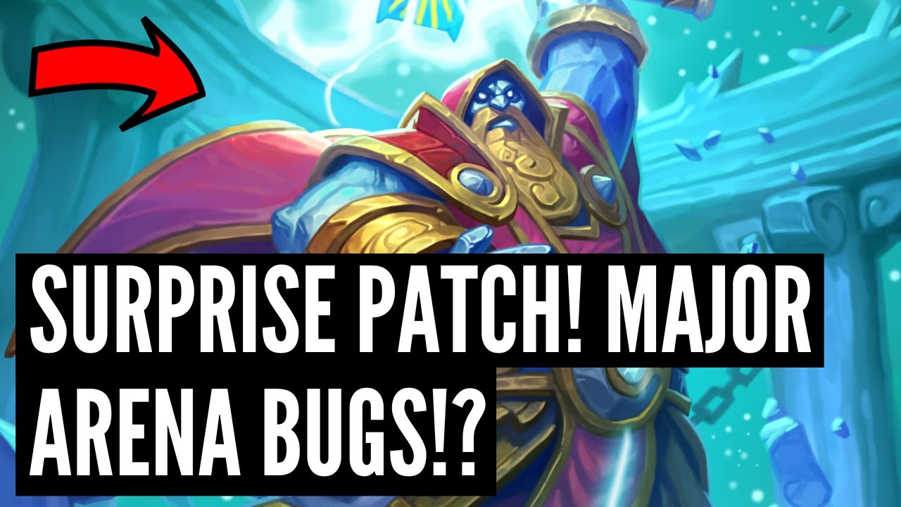 SURPRISE PATCH! Major BUG FIXES! Huge ARENA BUGS you NEED to know about ...