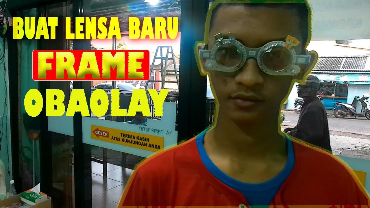 Lensa Frame Obaolay Kacamata Olahraga | Obaolay Sports Glasses Frame ...