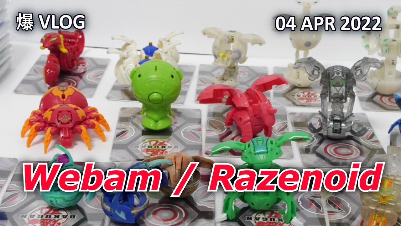 Pyrus Webam! Darkus Translucent Razenoid! Aquos Viloch! [04 APR 2022 ...