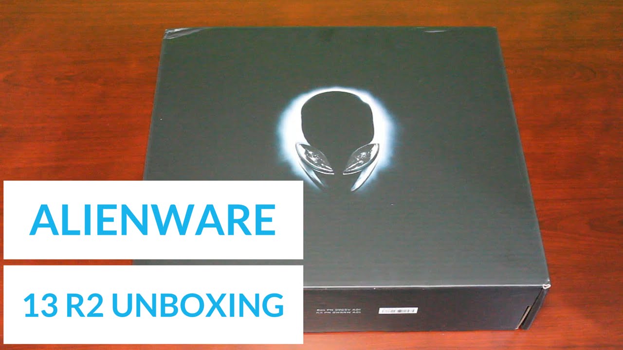 Alienware 13 R2 Laptop Unboxing - YouTube