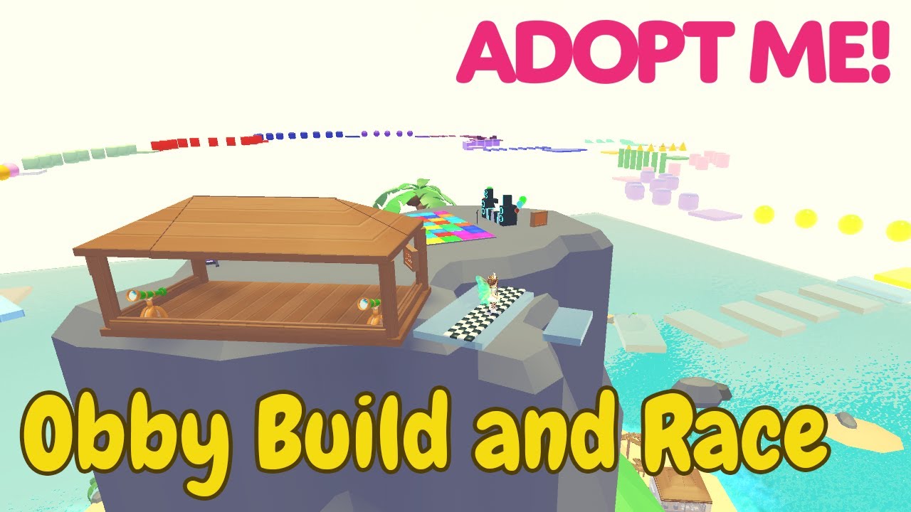 [Roblox - Adopt Me] Obby Build and Race - YouTube