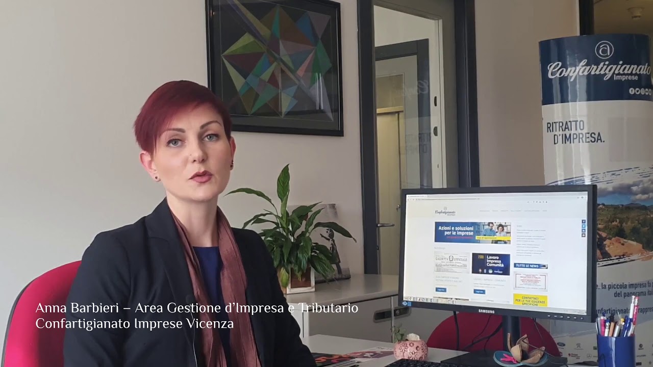 Anna Barbieri – Area Gestione d’Impresa e Tributario - Confartigianato ...