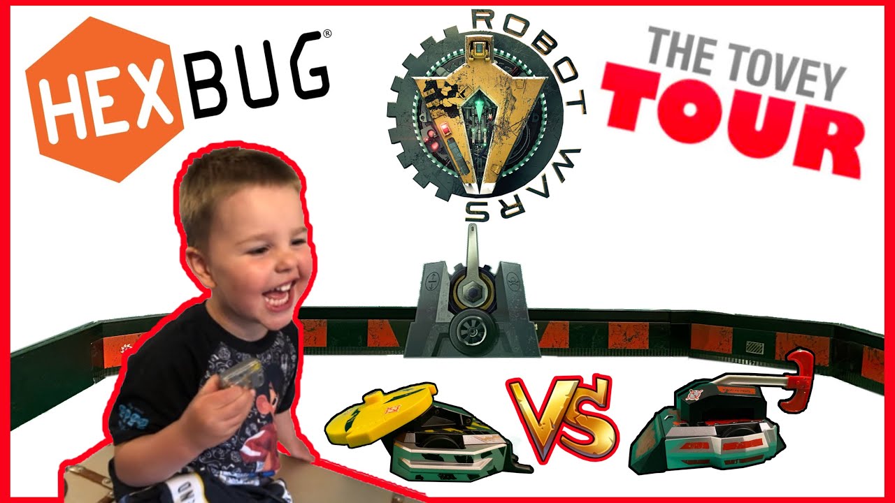 WE UNBOX HEXBUG ROBOT WARS ARENA | RC FIGHTING ROBOTS - YouTube
