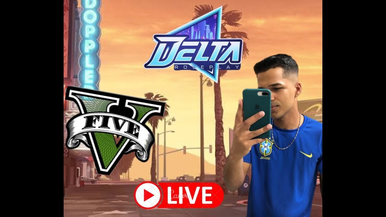 🔥 LIVE ON GTA RP 🔥 A MELHOR FACC DA CITY 🔥 DELTA ROLEPLAY - YouTube
