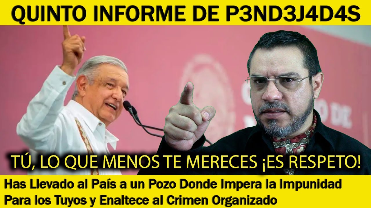 5o. Informe de p3n_d3_j4_d4s - YouTube